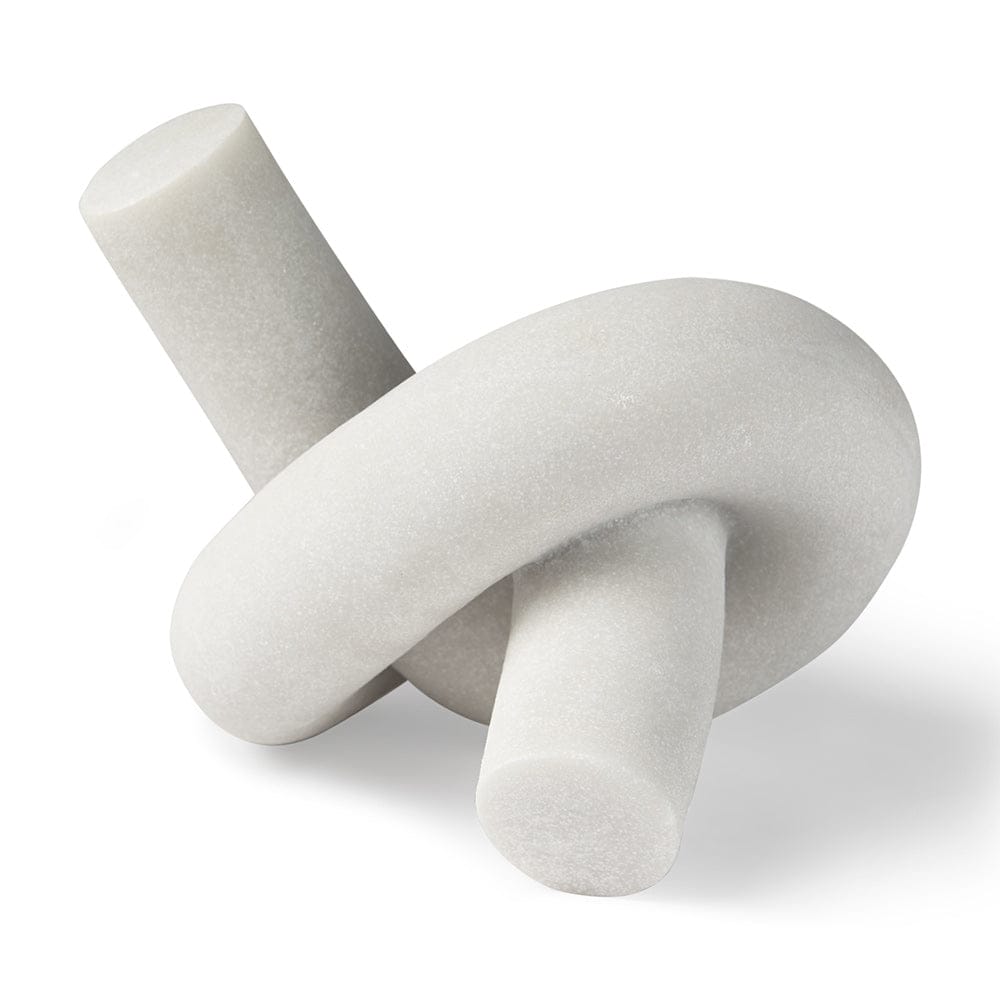 Mercana - Otto Granite Resin Large Knot Sculpture Decorative Object ...