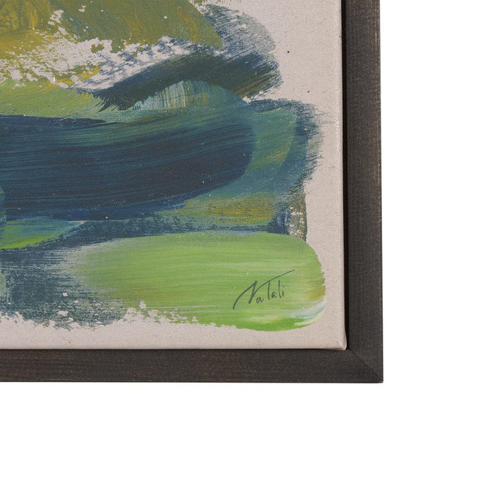 Mercana - Vibrant View I by Mercana Studio a Hand Embellished Textured ...