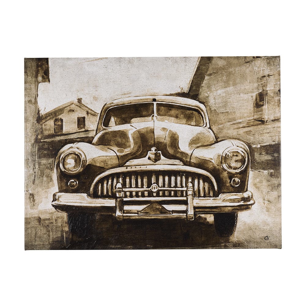Mercana - Vintage Car Picture III by Mercana Studio a Hand Embellished ...