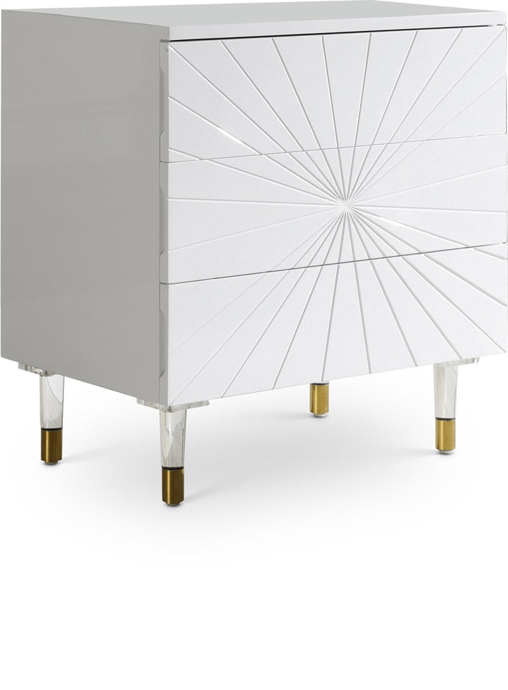 Meridian Furniture - Starburst Side Table - 828 – AFA Stores