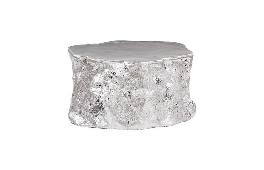 Phillips Collection - Log Coffee Table, Silver Leaf - PH56283 – AFA Stores