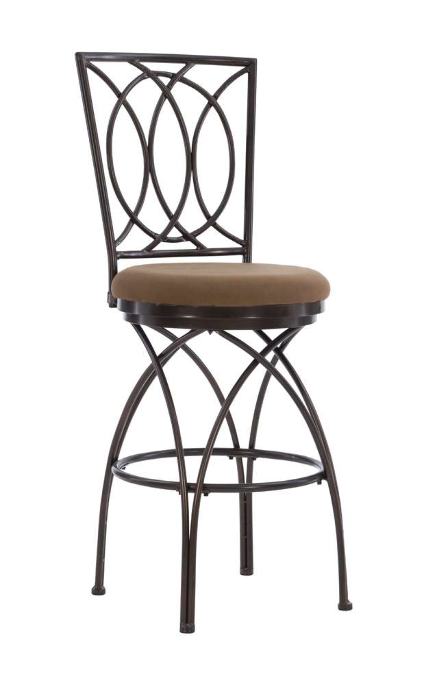 Powell Company - Brasco Big And Tall Metal Crossed Legs Bar Stool - 58 ...