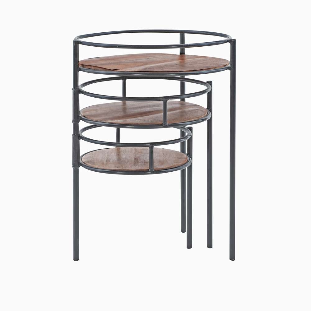 Powell Company - Collis Three Tiered Plant Stand Side Table - D1247A19 ...