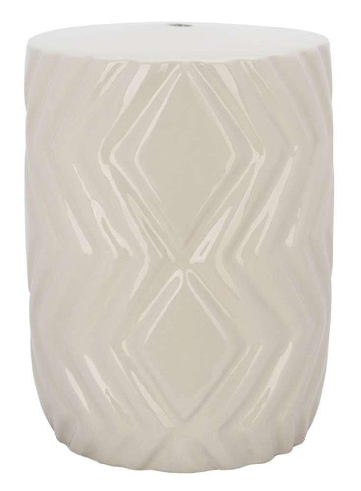 Safavieh - Carsyn 18" Garden Stool - Ivory - ACS5208A – AFA Stores