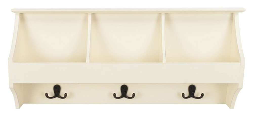 Safavieh - Darcey Hanging Strg Wall Rack - White - HAC5702C – AFA Stores