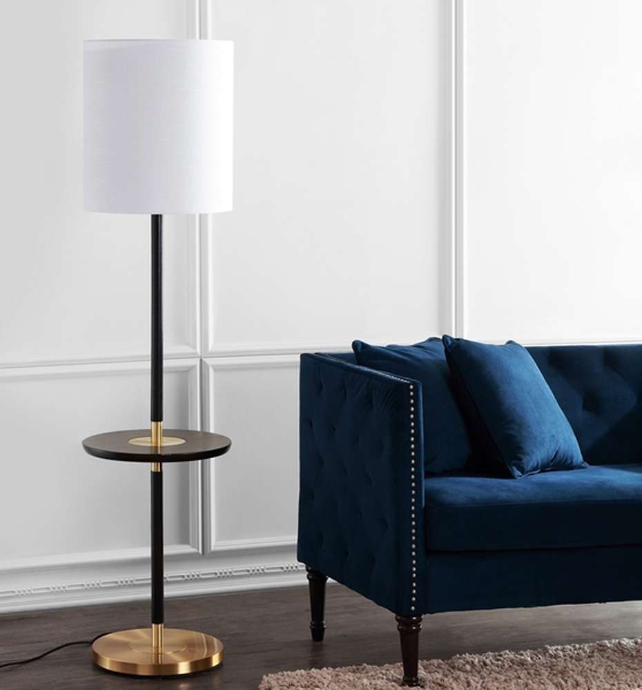 Safavieh - Janell Floor Lamp - Black - Gold - LIT4529B – AFA Stores