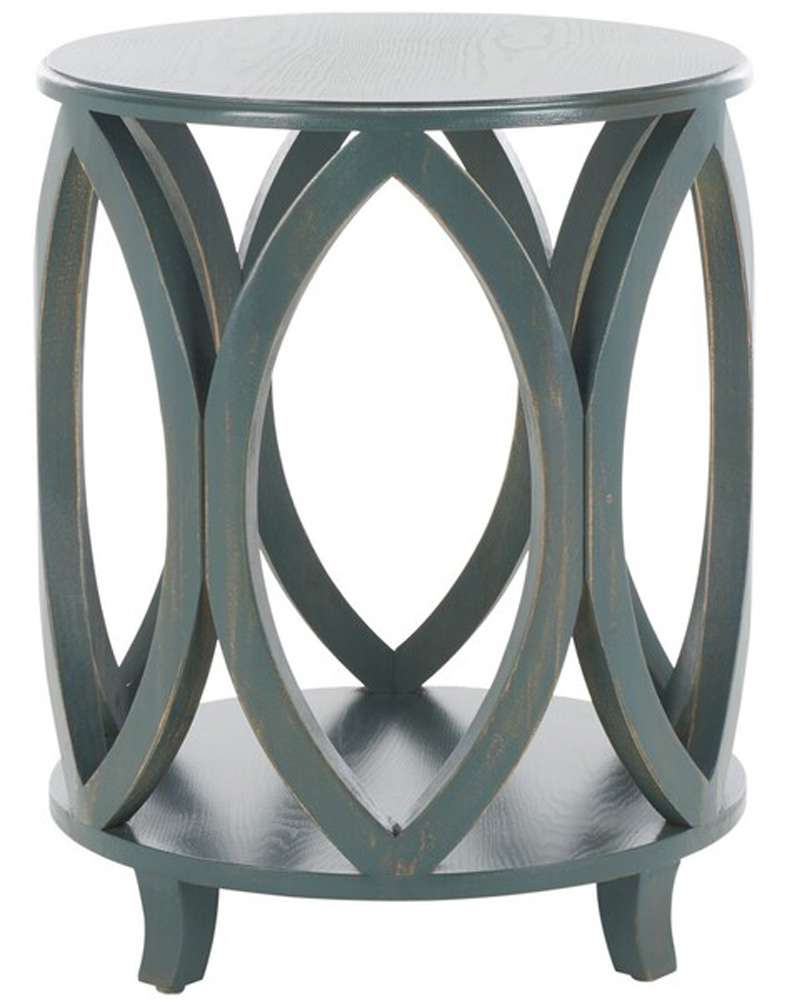Safavieh - Janika Accent Table - Teal - AMH6607C – AFA Stores