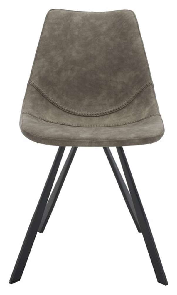 Safavieh - Kayne Dining Chair - Grey - Black (Set of 2) - DCH3010A-SET ...
