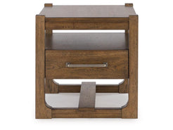 Signature Design by Ashley - Cabalynn Square End Table in Light Brown ...