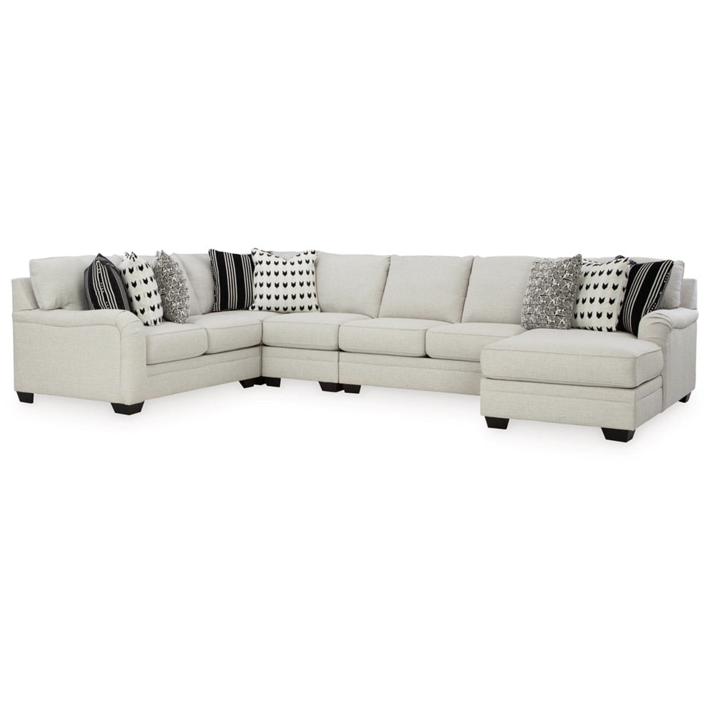 Signature Design by Ashley - Huntsworth Fabric 5 Piece Sectional With ...