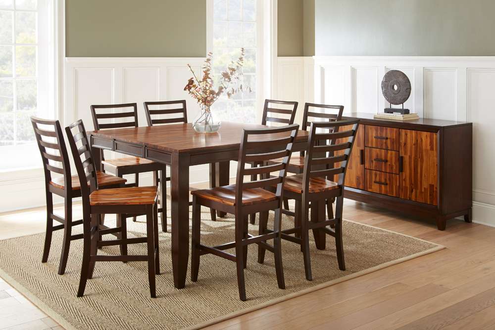Steve Silver - Abaco 9pc Counter Dining Set - AB5009PC – AFA Stores