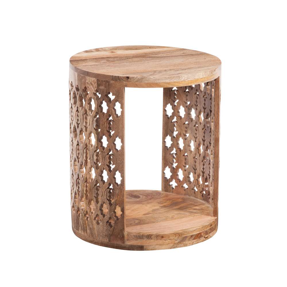 Steve Silver - Brinley Round End Table - BR180E – AFA Stores