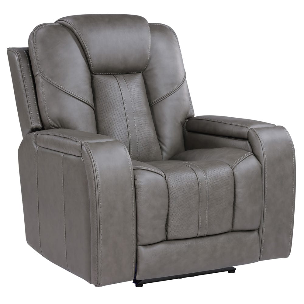 Steve Silver - Daniel Triple Power Leather Theater Recliner - DAE800C ...