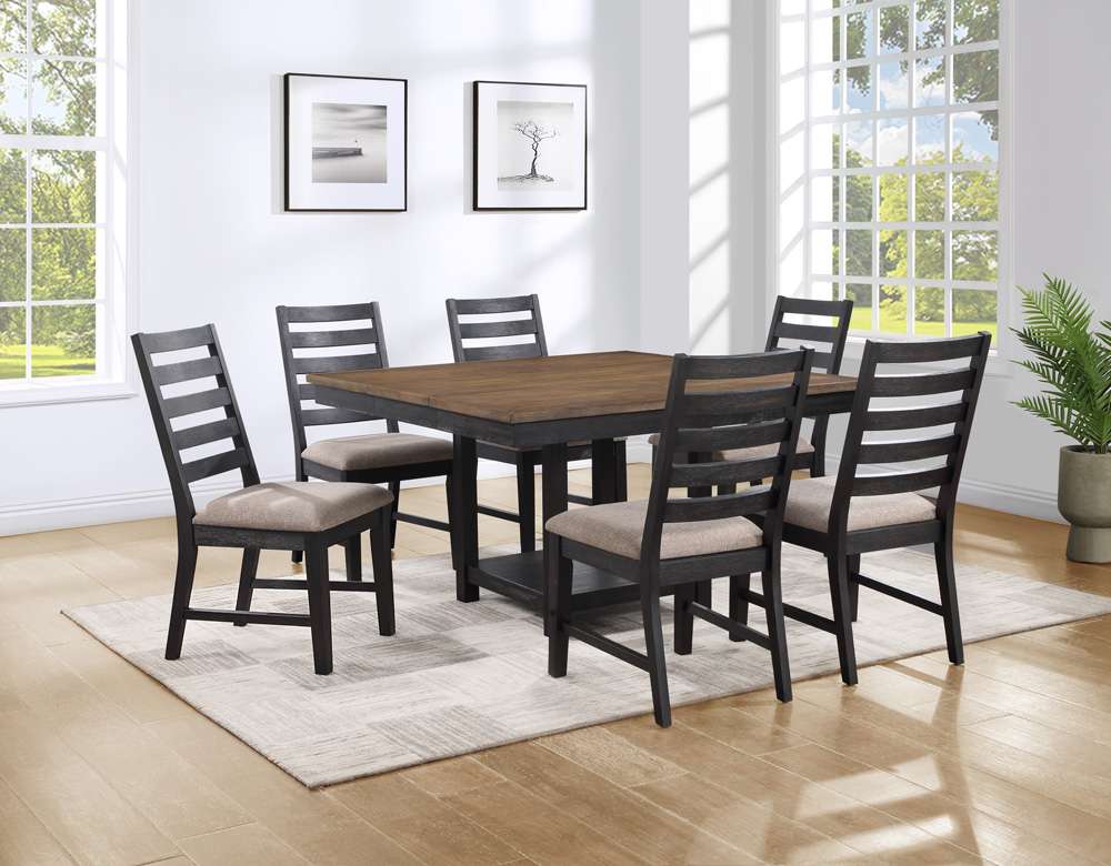 Steve Silver - Harington 7pc Dining Set - HO500-7PC – AFA Stores