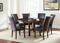 Steve Silver - Hartford 7-Piece Dining Set - HF7272-7PC-BR – AFA Stores