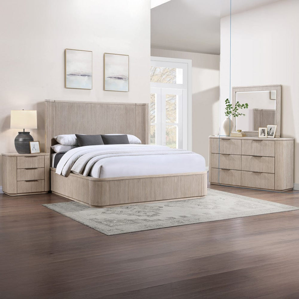 Steve Silver - Henry 4-Piece King Bedroom Set, Sand - HEN900T-K4PC ...