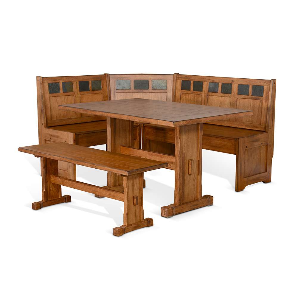 Sunny Designs - Sedona - Sedona Breakfast Nook Set with Side Bench - 0 ...
