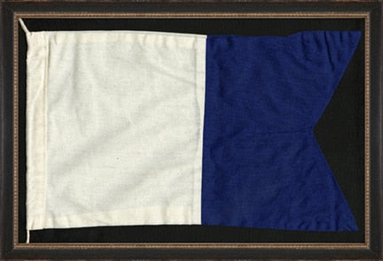 Wendover Art Group - Nautical Flag A, Black - WD22350 – AFA Stores